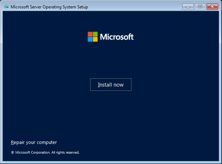 How to Install Windows Server 2022 – Project Runspace