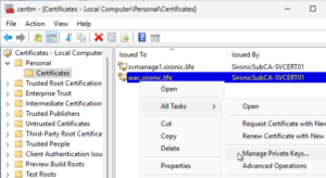 Windows Admin Center v2 with Certificate Cannot Load Site – Project ...